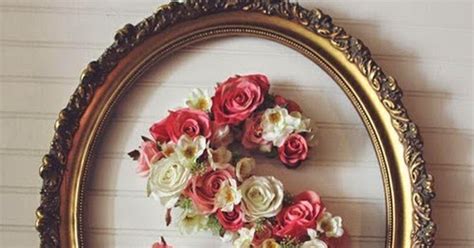 Letras Decortivas Hechas Con Flores Manualidades Fáciles