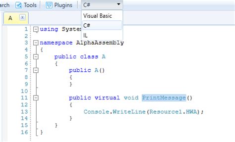 NET Free Decompilers CodeProject