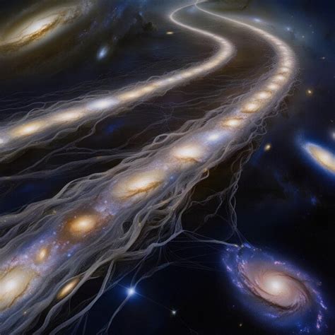 Aweinspiring Galactic Filament The Grand Scale And Complexity Of The