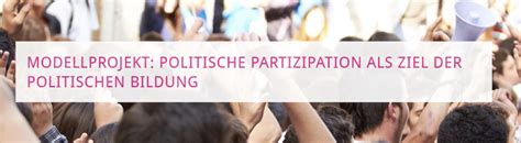 Dokumentation Und Material Online Modellprojekt „politische