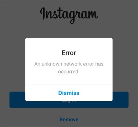 Instagram Unknown Network Error Instagram Login Error Gossipfunda
