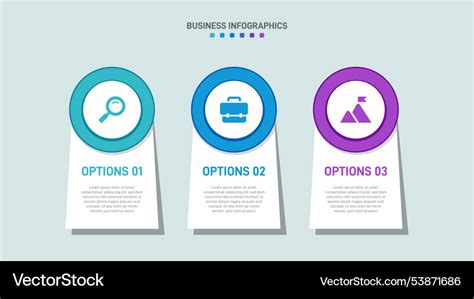 Horizontal Progress Bar Featuring 3 Arrow Shaped Vector Image