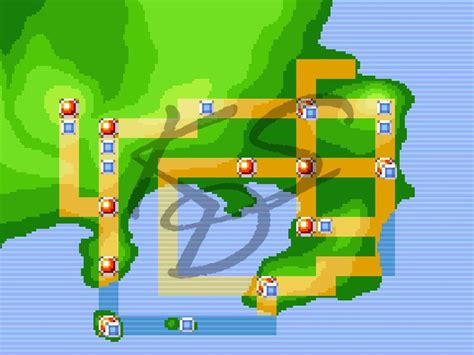 Generation Map Of Kanto