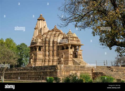 The Chitragupta Temple In Khajuraho Madhya Pradesh India Forms Part