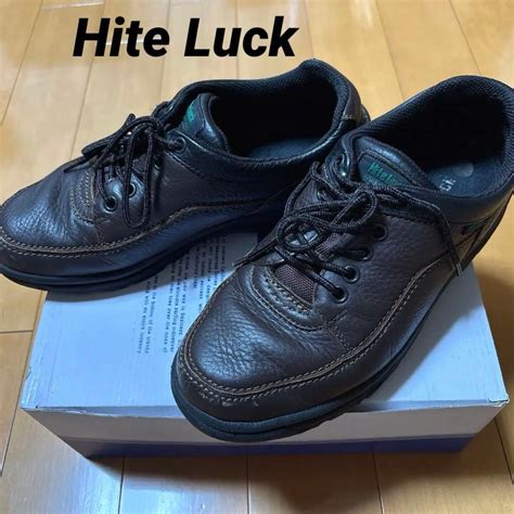 Hite Luck アシックス カジュアルシューズ ブラウン 255eee メルカリ