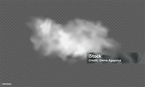 사실적인 투명 클라우드 템플릿 장식 웹 및 인쇄를위한 구름의 질감 폭풍과 하늘을위한 현실적인 질감 벡터 일러스트레이션 구름에 대한 스톡 벡터 아트 및 기타 이미지 Istock