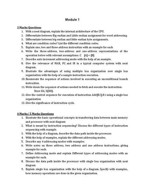 Qb1 4 And 5 Modules Download Free Pdf Random Access Memory