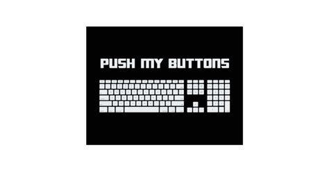 Push My Buttons Computer Keyboard Postcard Zazzle