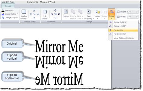 Flip Text Font