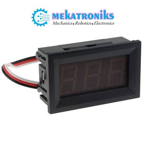 Dc Volt Meter 30v Digital Volt Meter 036 With Shell In Pakistan