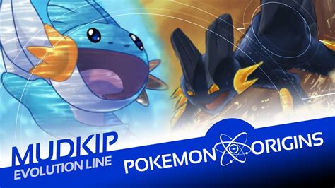 Pokémon Origins Mudkip Evolution Line Youtube