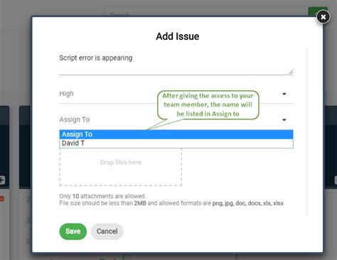 How To Assign Issue In Qa Touch