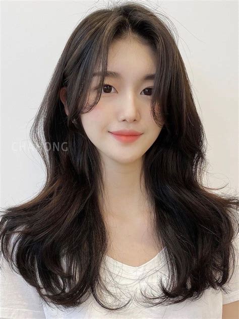 Korean Layered Hairstyles With Bangs