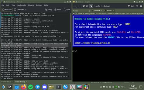The Flatpak Version Does Not Create The Dosbox Nf Automatically If It Starts From