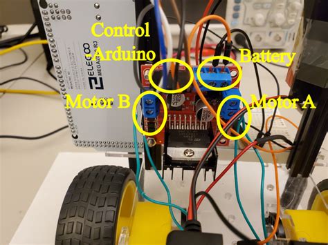 Arduino Motor Connections And Arduino Code For The Differential Drive Robot Tutorial