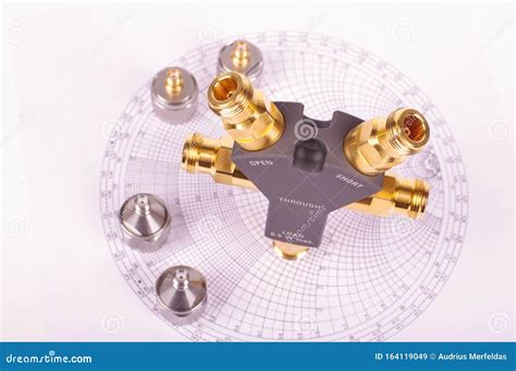 Professional Rf Electronics Vna Calibrator Tool And Smith Chart Stock Image Image Of Matching Professional Rf Electronics Vna Calibrator Tool And Smith Chart Stock Image Image Of Matching