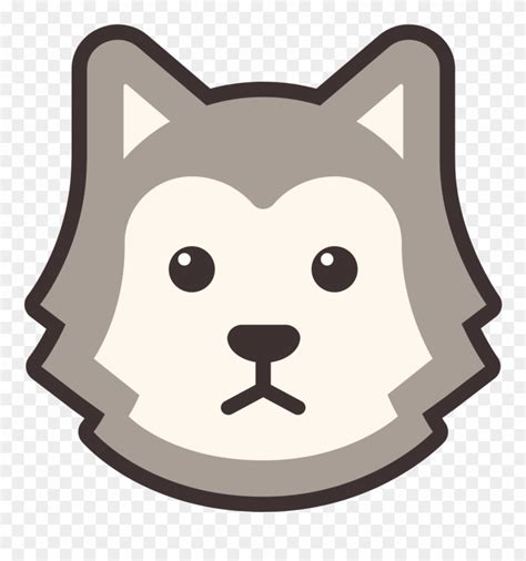 Shih Tzu Wolf Emoji Clipart 557409 Pinclipart