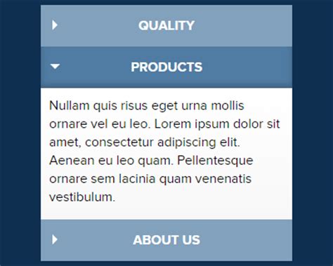 Simple JQuery Accordion JQuery Plugins