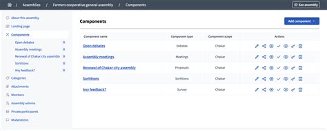 Components Decidim Docs Components Decidim Docs