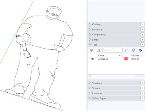Exporting Errors With Profiles And Edges Sketchup For Schools