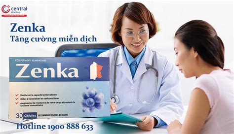 Thuốc Zenka Hỗ Trợ Tăng Cường Sức đề Kháng Cho Cơ Thể