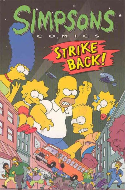 Simpsons Comics Tpb 5 Vg Bongo Low Grade Comic Strike Back