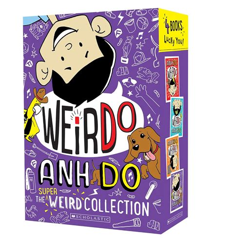 Weirdo The Super Weird 4 Book Collection Do Anh Faber Jules