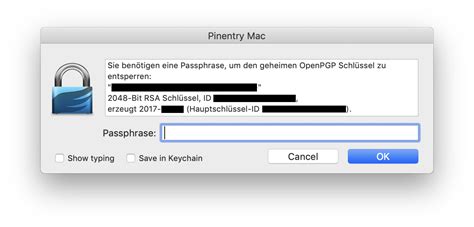 Xcode Pinentry Implementation With Fingerprint Sensor Support Stack