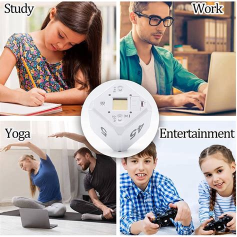 Cube Timer Kitchen Timer Gravity Sensor Flip Medit Vicedeal