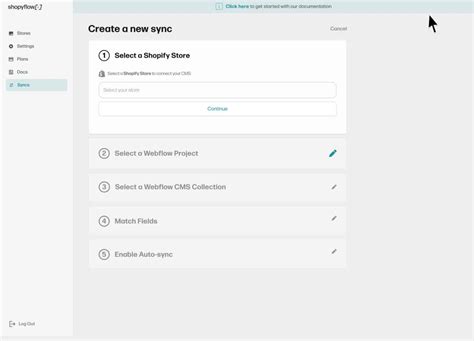 Shopyflow Shopify ⇔ Webflow Integration Shopyflow Shopify ⇔ Webflow Integration