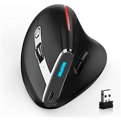 Souris Sans Fil Souris Ergonomique Sans Fil Gamer Peut Tre Charg Vous Pouvez Personnaliser Les