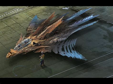 Artstation Variable Geometry Aircraft