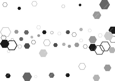 Premium Vector Hexagon Hexagonal Raster Mosaic Cell Sign Or Icon Gradation