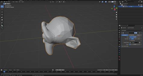 Mesh Gradual Polygon Reduction Blender Stack Exchange