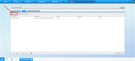 how to create admin user in shopware 5 with different user role bay20