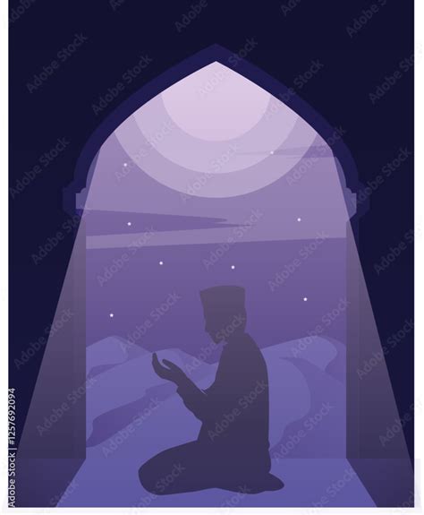 Laylatul Qadr Poster Laylat Al Qadr Background Illustration Of A
