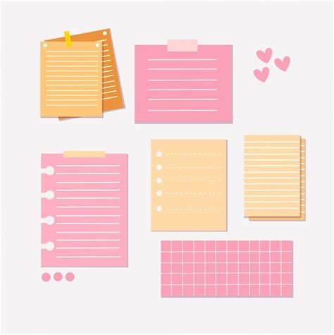 Premium Vector Cute Elements For Journal And Notebook