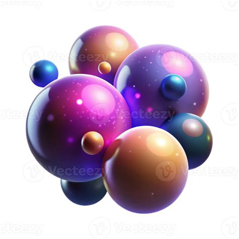 Impressive Traditional A Field Of Colorful Glowing Orbs Floating In A Dark Ethereal Space