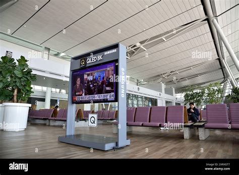 Passenger Terminal 1 On Incheon International Airport In Incheon Close