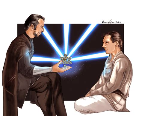 Romina 🎨 [commissions Closed] On Instagram Master Dooku And Padawan