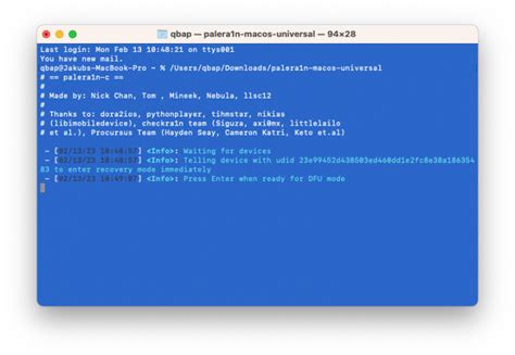 palera1n jailbreak [april 2025 release] pangu8