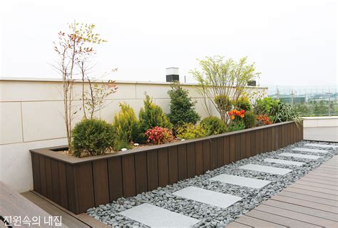 꽃 피는 우리 집을 위한 화단