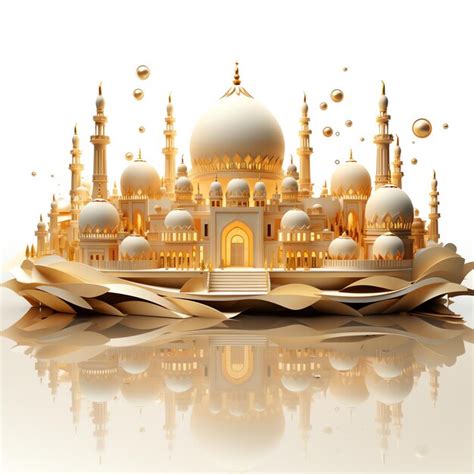 Un Edificio Dorado Con Cúpulas Y Torres Foto Premium