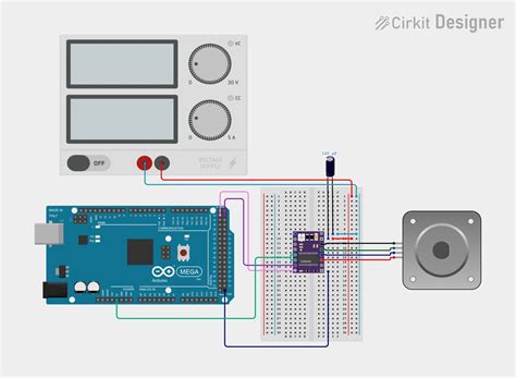 Arduino Mega Connection To Drv8825 And Nema 17 Stepper Motor Motors