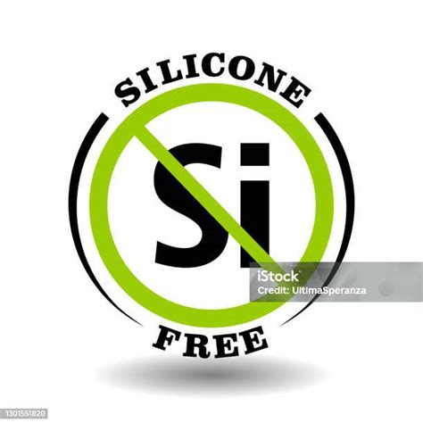 바이오 패키징 라벨에 대한 금지 된 벡터 스탬프 실리콘 무료 건강한 제품 로고 바이오 화학 아이콘 유기농 화장품