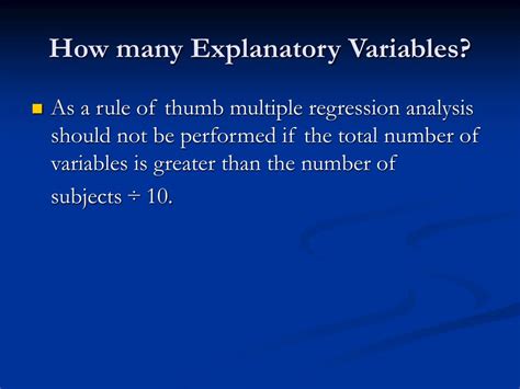 Ppt Multiple Regression Analysis Powerpoint Presentation Free Download Id368644