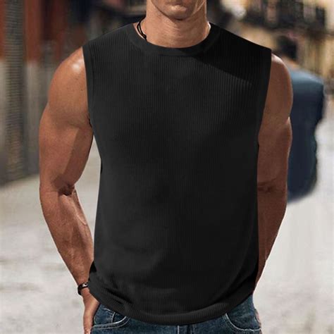 Xihbxyly Men Tank Top Mens Tank Tops 3d Printed Graphic Sleeveless