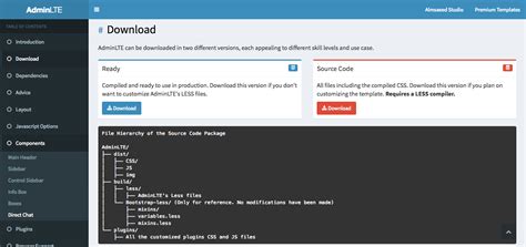 管理画面用のbootstrapテンプレート「adminlte」を利用する際に知っておきたい基礎項目 Html Qiita