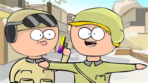 ANIMATION HOW NOOBS PLAY CS GO YouTube