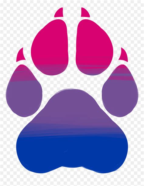 Wildcat Paw Print Stencil
